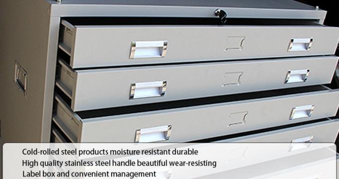 Office Horizontal Map File Metal Drawing Cabinet For A0 And A1 Drawings
