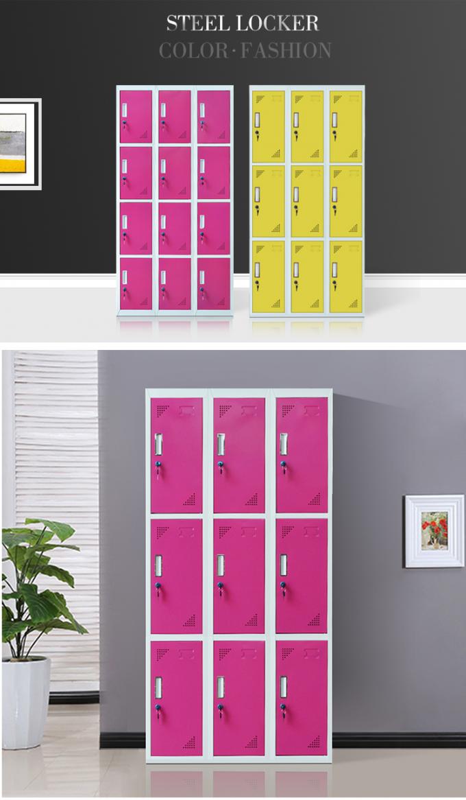 9 Doors Full Height Multi Door Sotrage Locker For Home And School