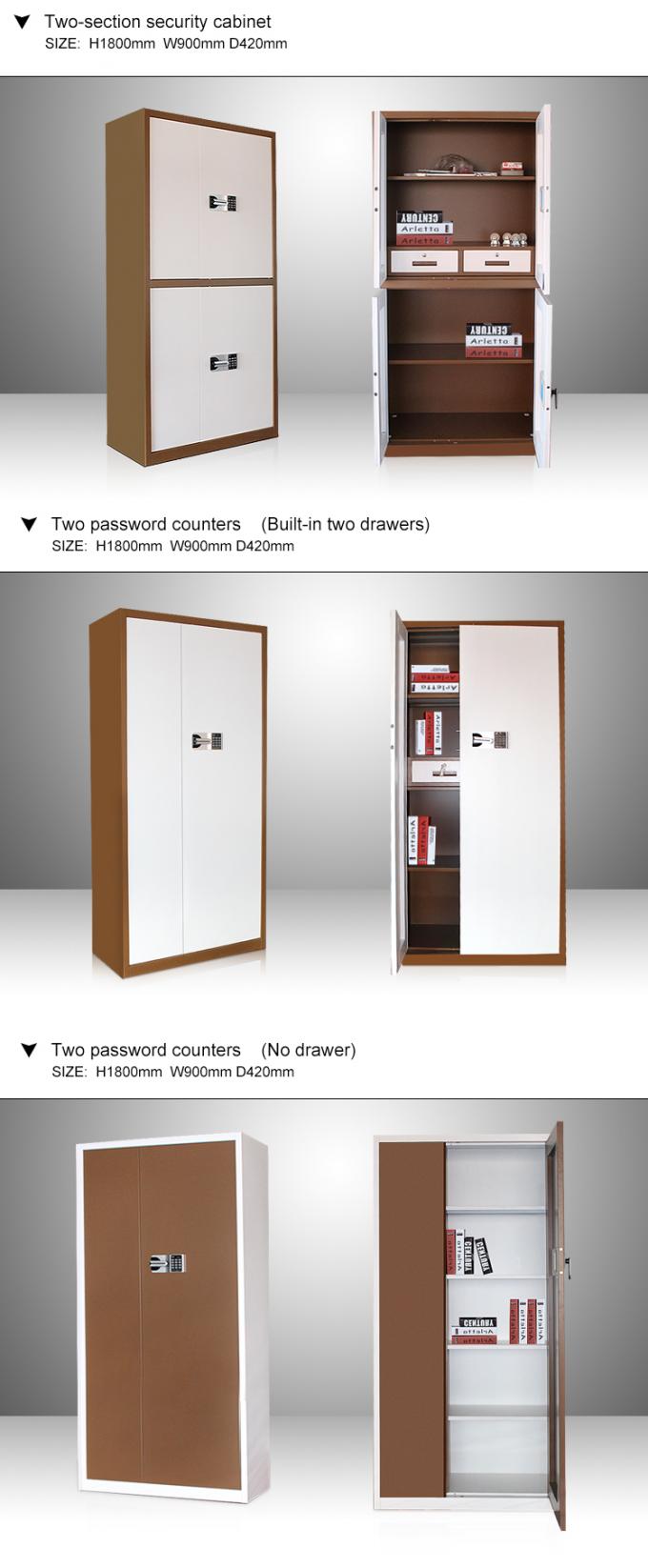 Electronic Security Storage File Cabinet Metal Smart Locker With ...