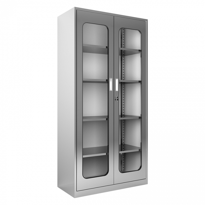 Lockable Stainless Steel Cabinet