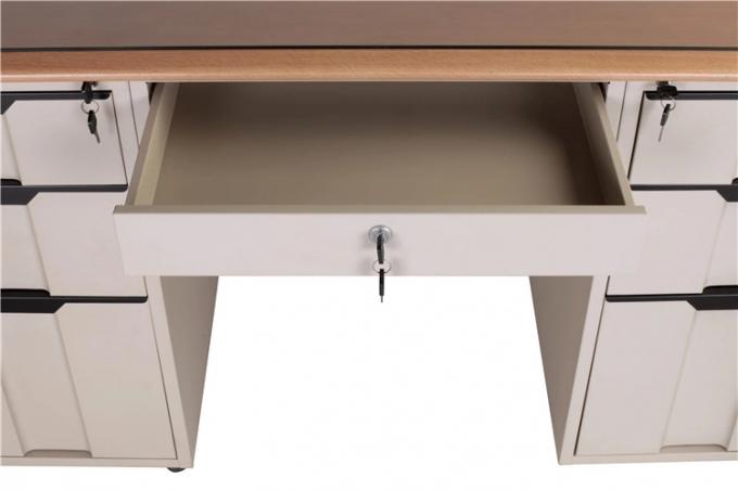 7 Drawers Steel Executive Desk
