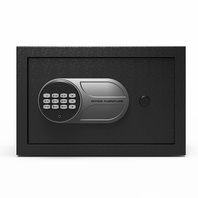 Black Home Office Mini Fireproof Safe Box Fashion Digital Password Mini ...